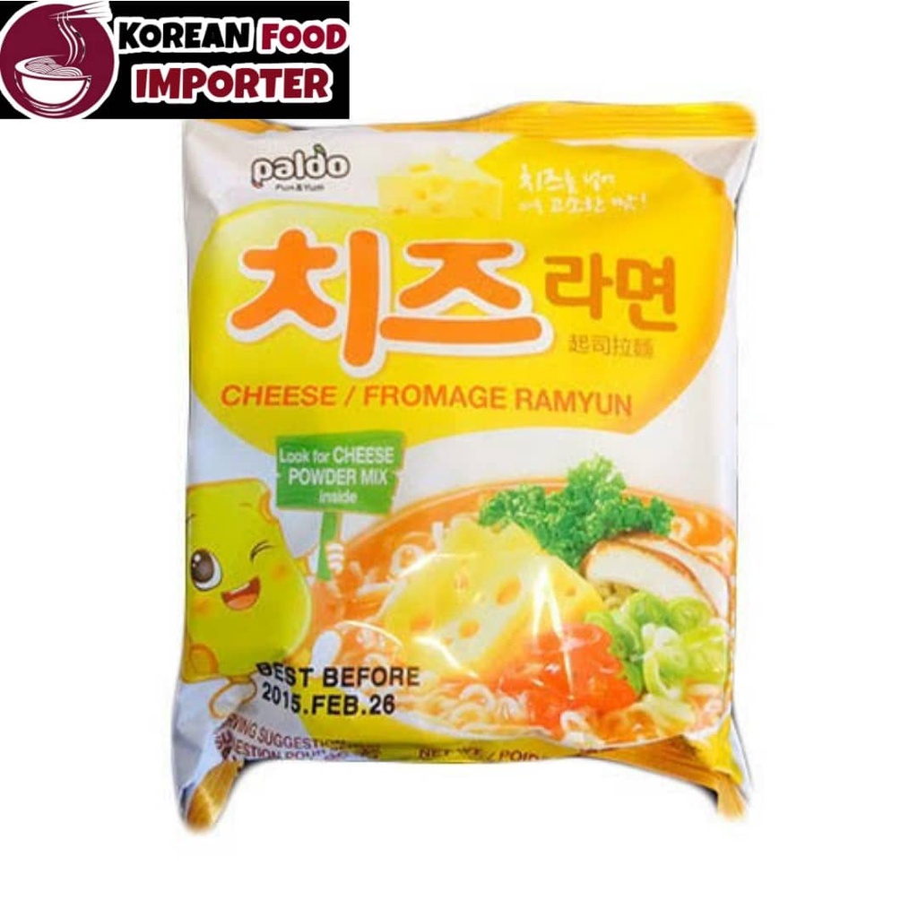 Paldo Cheese Ramyun Multipack and per pcs authentic korean products ...