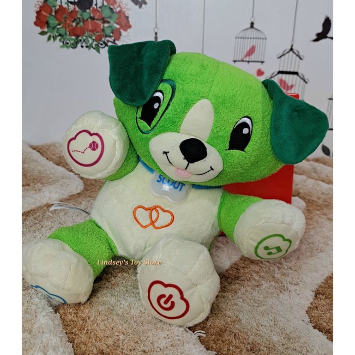 Leap Frog My PaL Scout, Plush Puppy, battery operated | Shopee Philippines