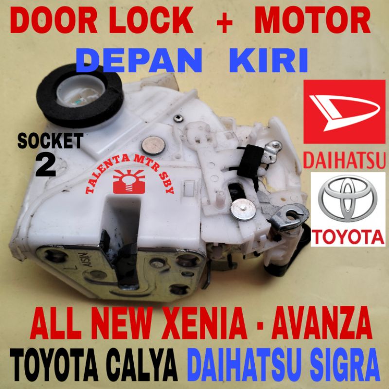 DOOR LOCK + ACTUATOR MOTORCYCLE / CENTRAL LOK FRONT LEFT VELOZ ALL NEW ...