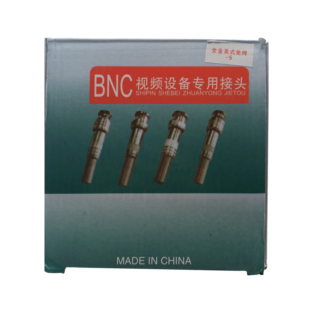 BNC Plug Connector Spring Screw Type Gold / Sold per piece (BNC ...