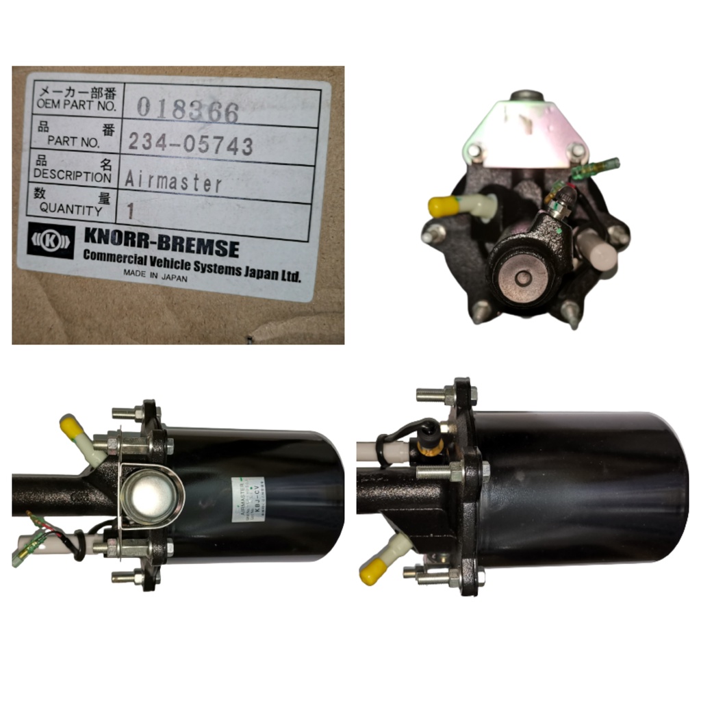 KNORR-BREMSE Hydrovac Assy For ISUZU 6BG1 / 10PE1 (234-05743) | Shopee ...