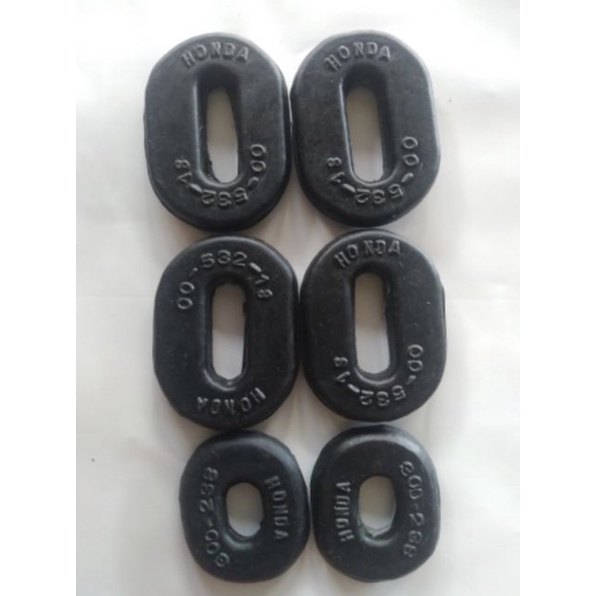 6pcs set side cover rubber grommet for tmx, rusi, racal, pinoy ...