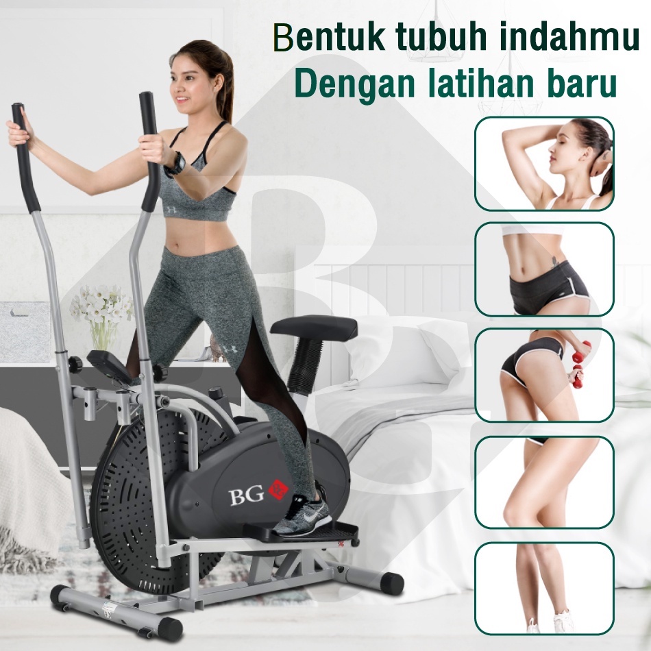 Bettergrowph Static Bike Orbitrac Platinum Bike Fitness, Elliptical Bike Bike 8703 | Shopee ...