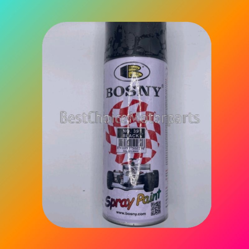 BOSNY SPRAY PAINT ORIGINAL ( SEE COLORS IN VARIATIONS) | Shopee Philippines