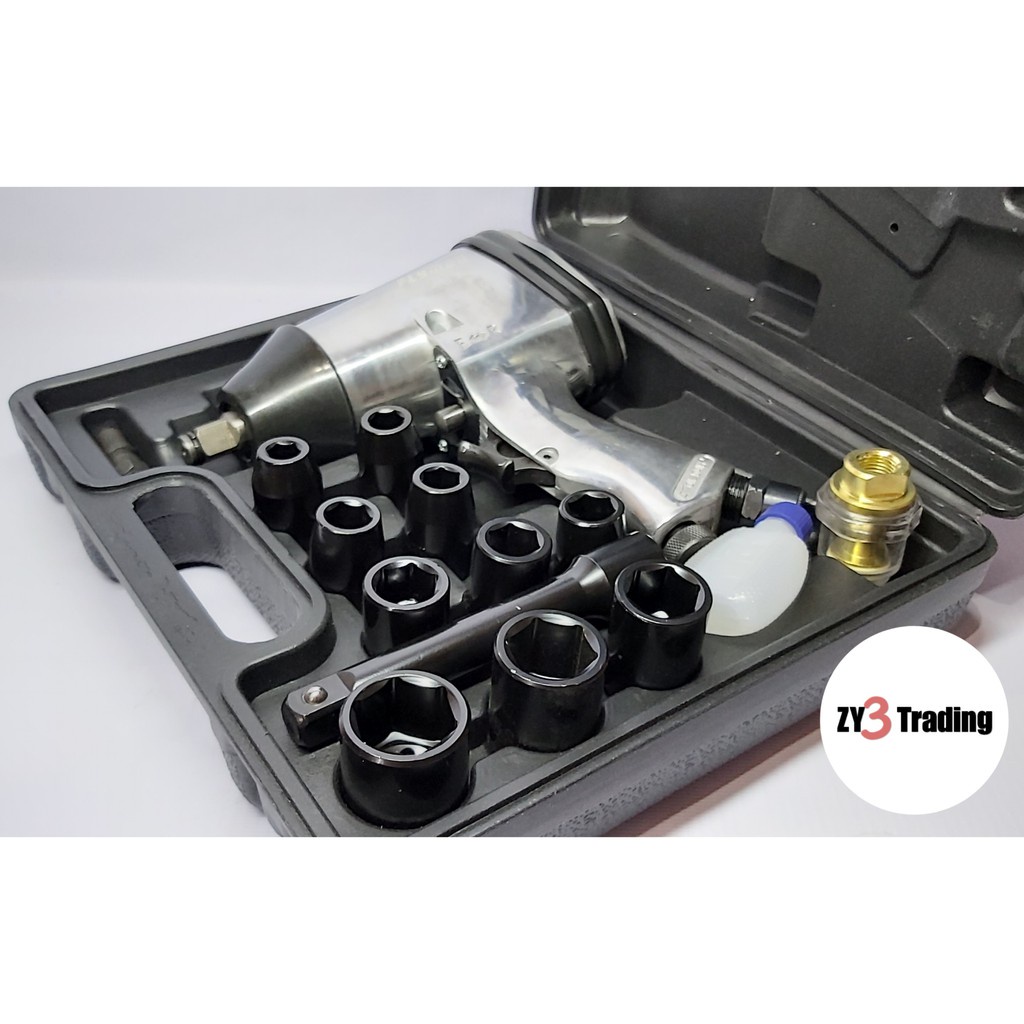 Original Flyman 1/2 Drive Pneumatic Air Impact Wrench | Shopee Philippines