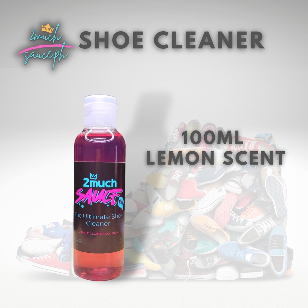 SNEAKER CLEANER / SHOE CLEANER 100ml by 2muchsauce.ph | Shopee Philippines