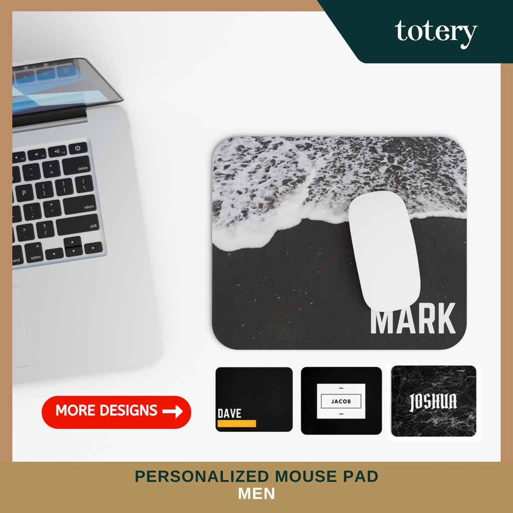 Totery Mouse Pad - Personalized Men's (personalized custom non-slip ...