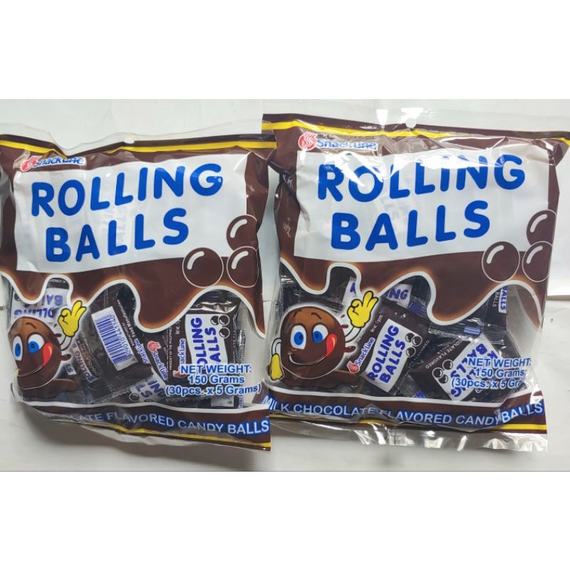 2 Pack Rolling Balls Chocolate Candy Balls | Shopee Philippines