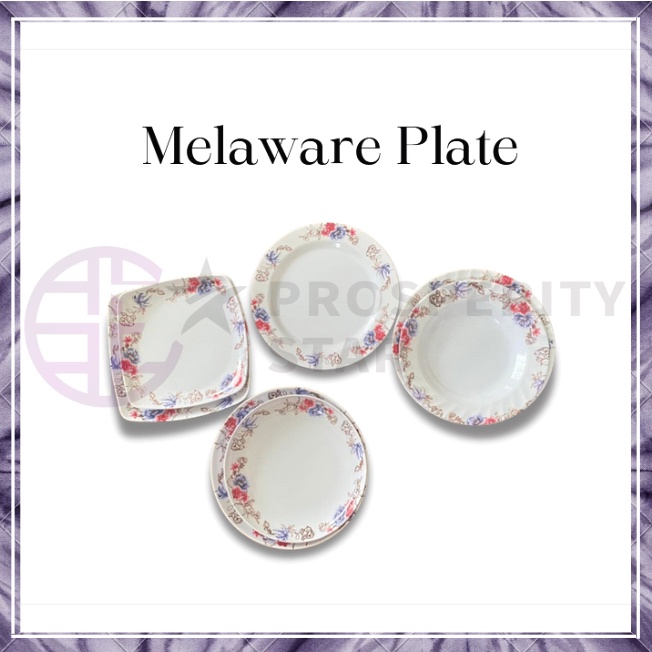 [6PCS] Melamine Plates I Melamine Ware Top Standard Plates Melaware ...