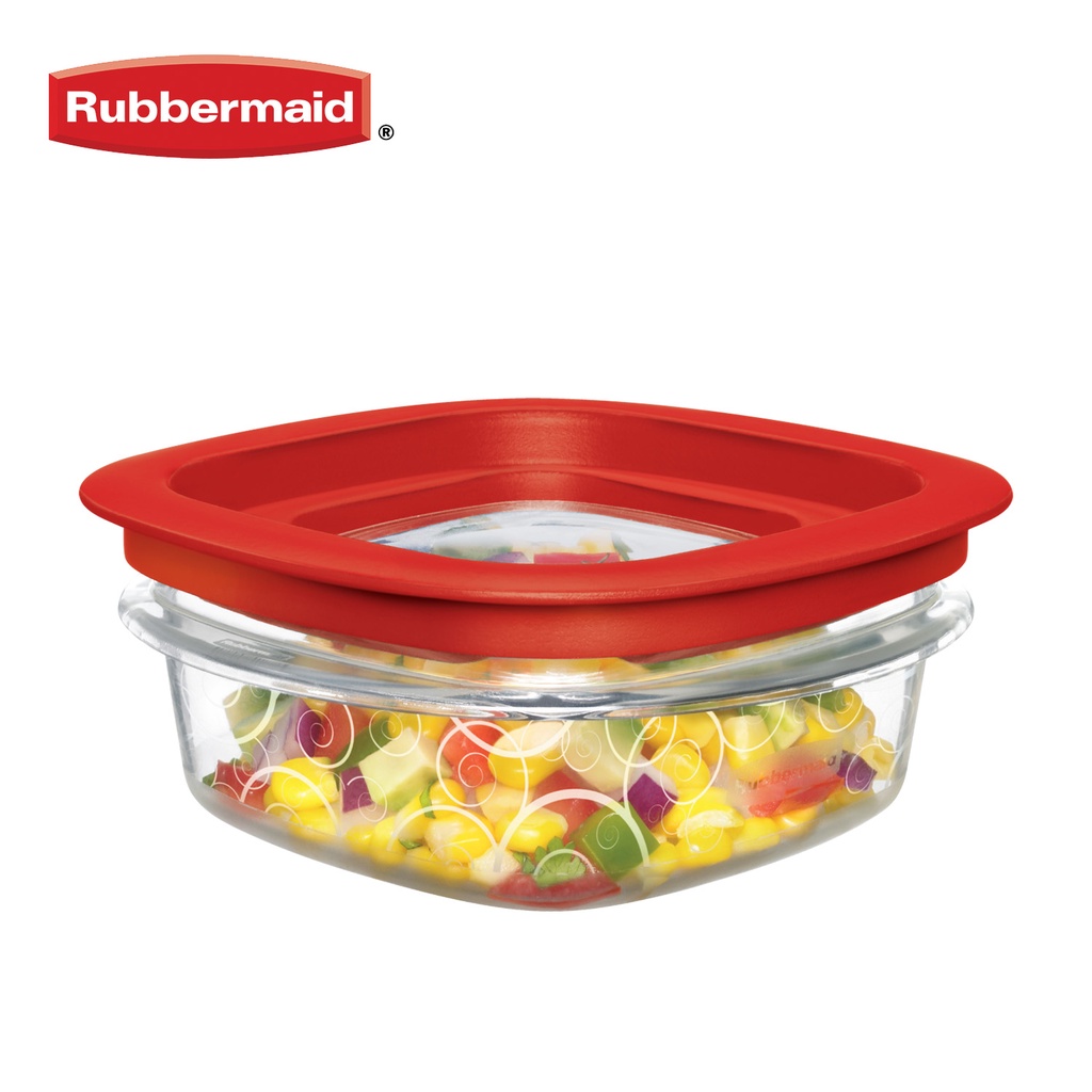 Rubbermaid 1.25 Cup Cup New Premier Square Food Storage Container ...