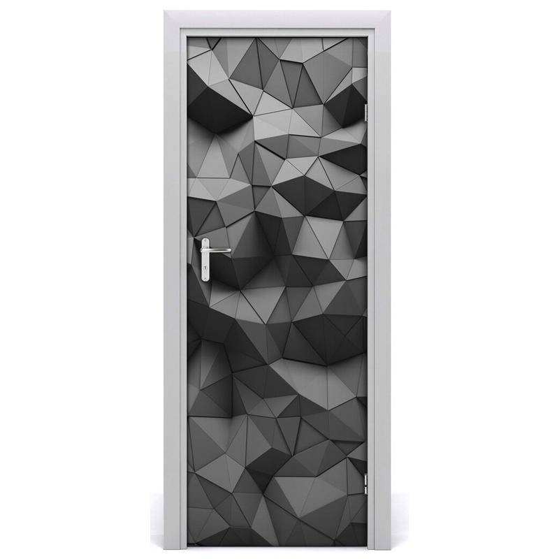 Creative 3D abstract door stickers home decoration design art wallpaper ...