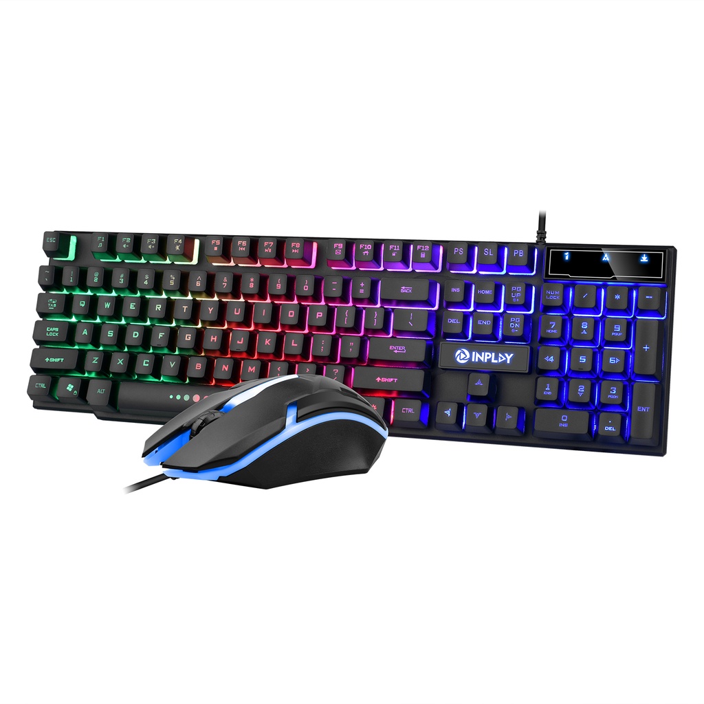 【Ready stock】! INPLAY STX360 keyboard mouse bundle Rainbow Backlit ...