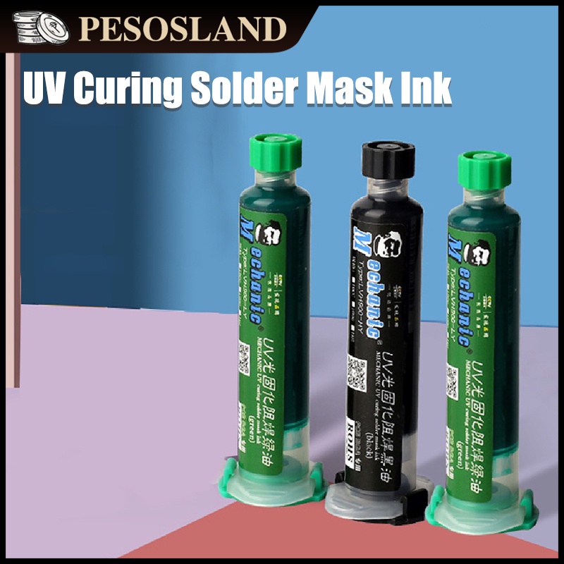 10cc UV Curing Solder Mask Ink For PCB BGA Circuit Board Insulating ...