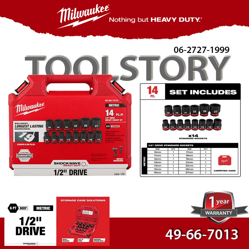 Milwaukee 49-66-7013 Short Ball Blocks 14pcs Set | Shopee Philippines