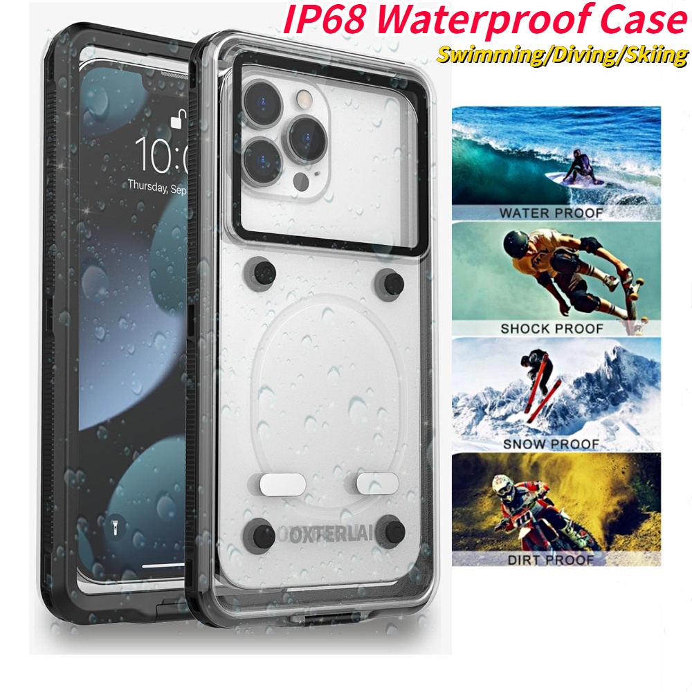 IP68 Universal Waterproof Phone Case For OPPO Reno 2 3 4 5 6 7 8 Pro ...