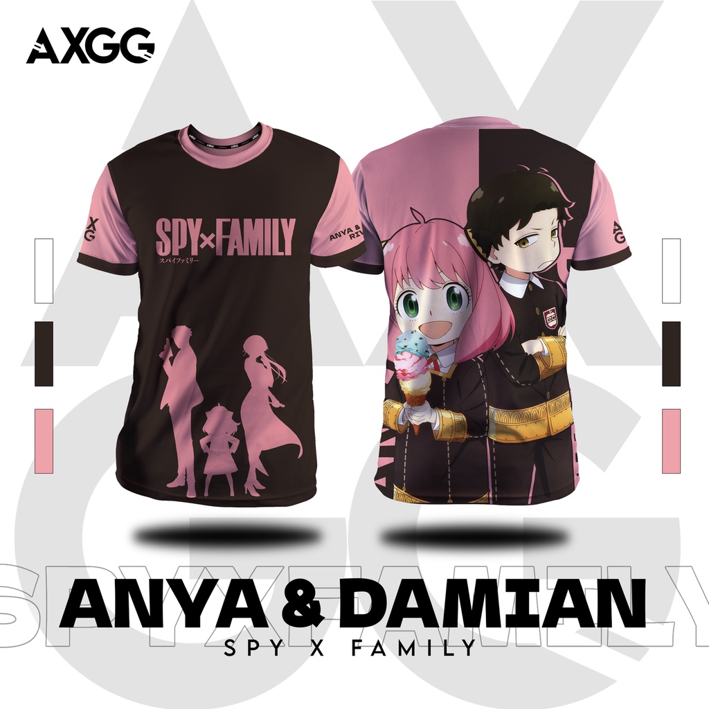 AXGG " Spy X Family " - Duo Set Anime T-Shirt | Shopee Philippines