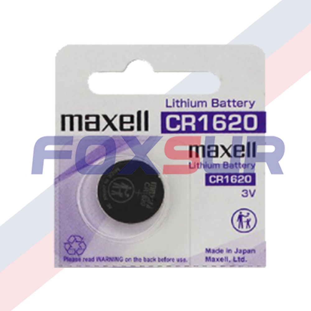 Maxell CR1620 3V Lithium Coin Cell Watch Batteries Maxell 1620 | Shopee ...