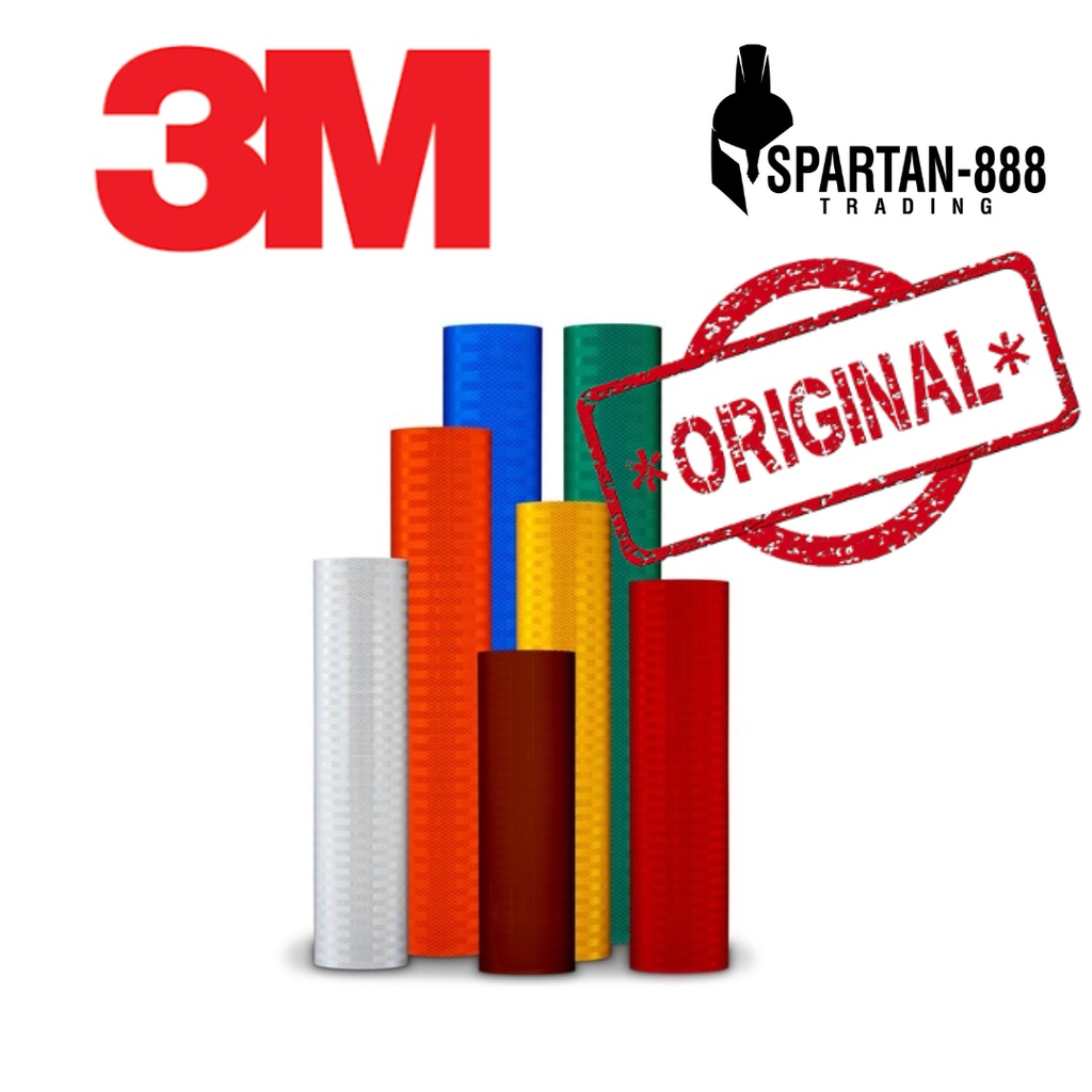 3M HIP Reflective sticker HIgh Intensity Prismatic White 24" | Shopee ...