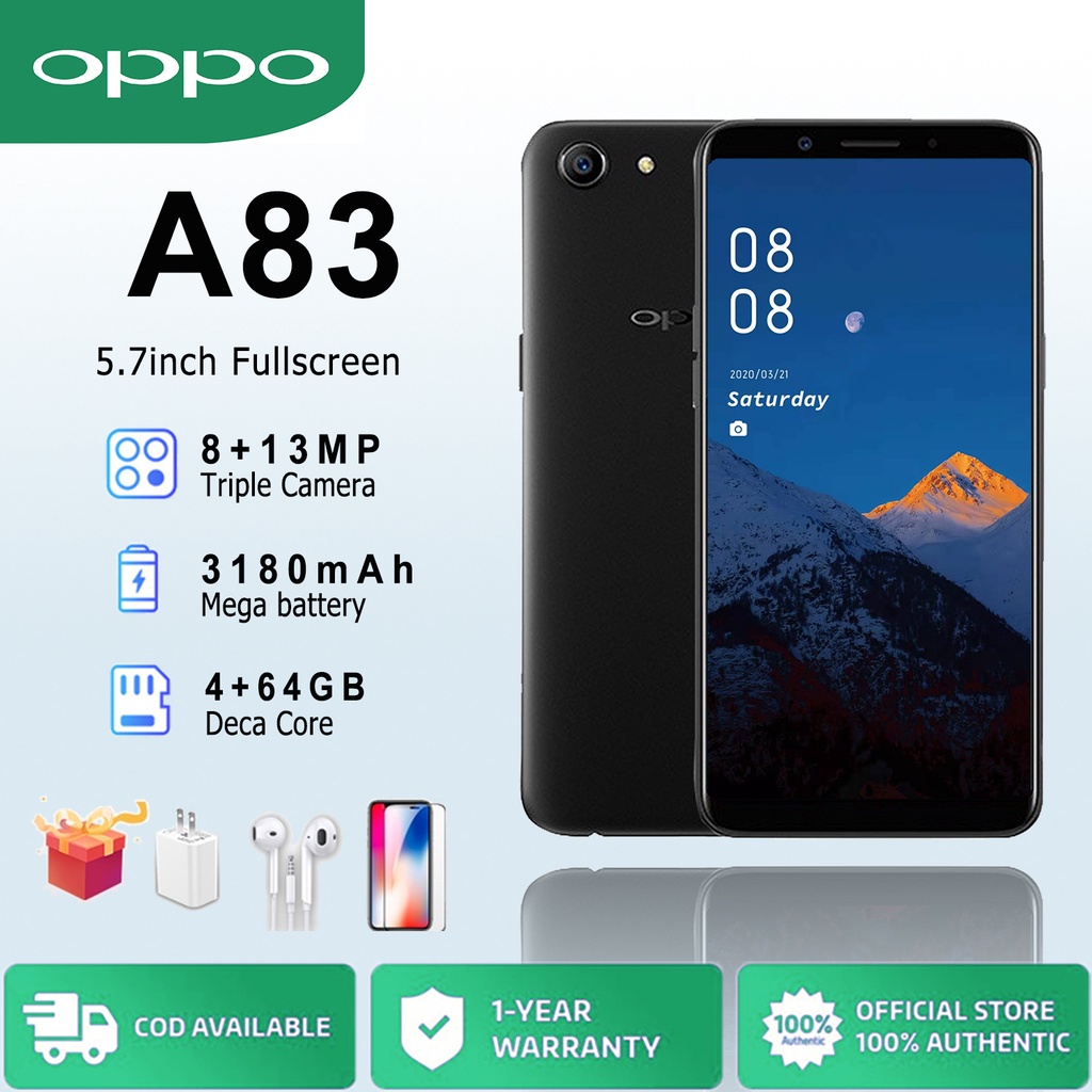 OPPO A83 4+64GB Facial recognition unlock 5.7 inch Full Screen AI HD ...