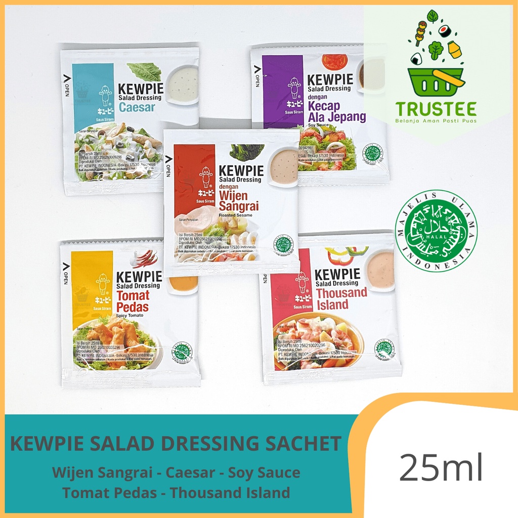 Kewpie Salad Dressing Roasted Sesame Caesar Spicy Tomato Japan Soy ...