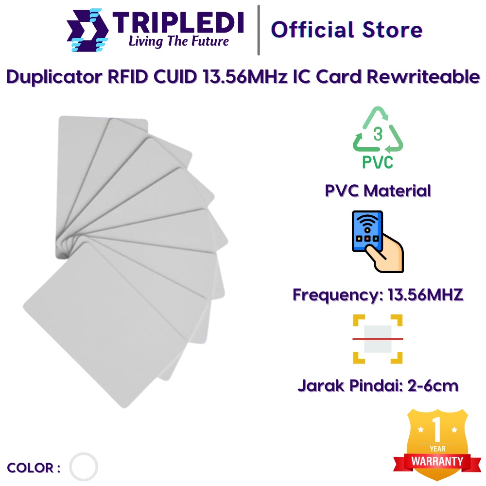 Tripledi CUID IC Smart Card 13.56Mhz Duplicator Door Access Home ...