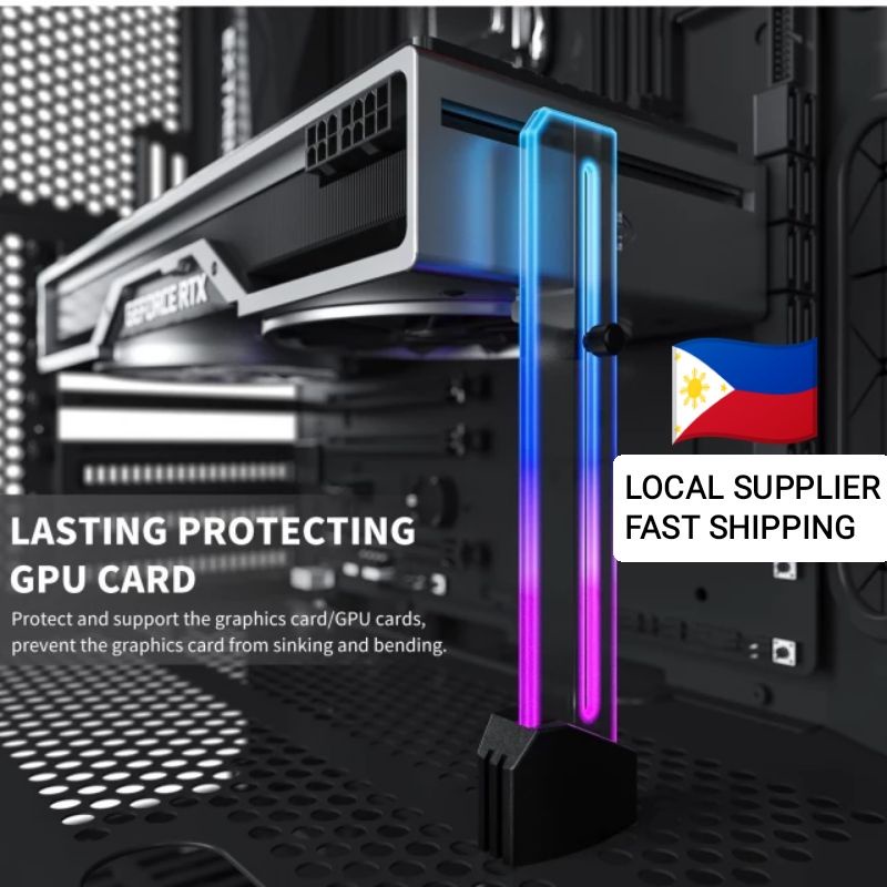 upHere Aluminum GPU BRACKET ANTI-SLIP rubber pad vertical mounting GPU ...