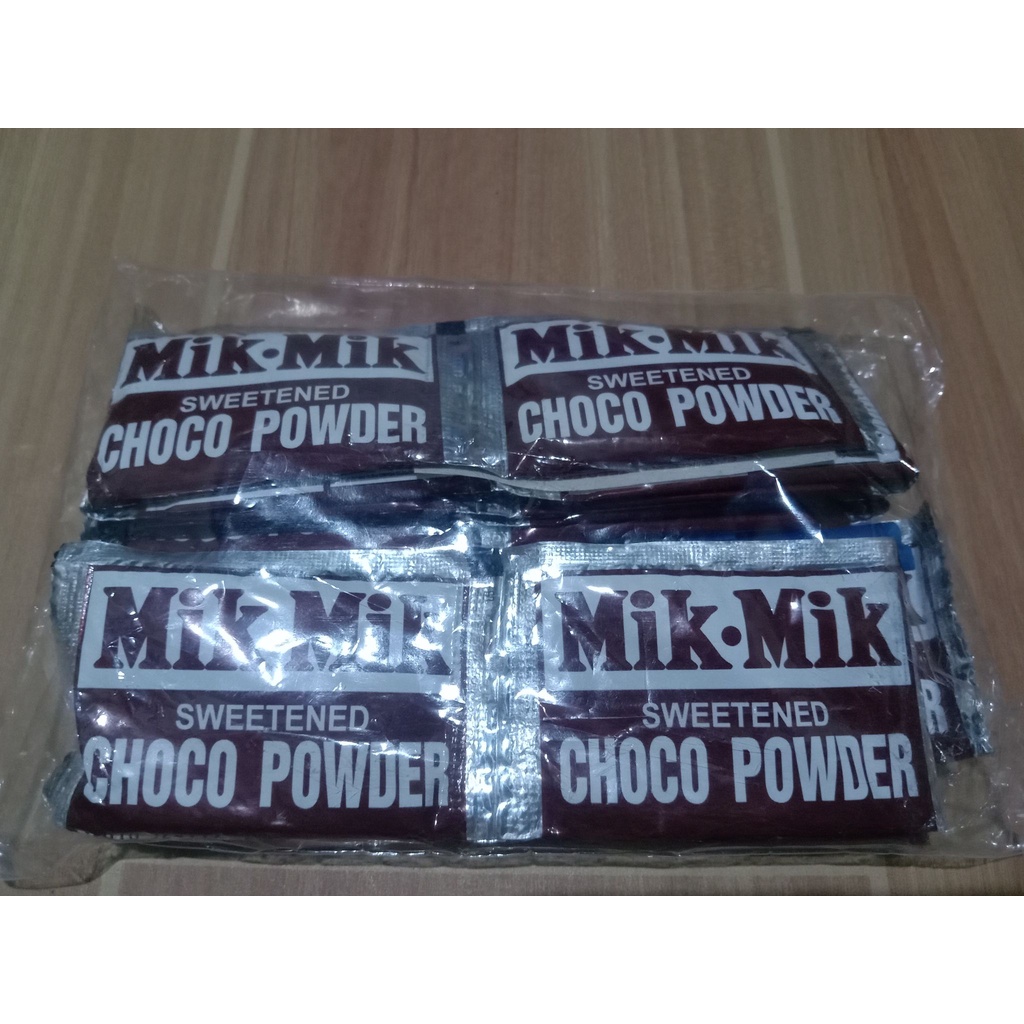 Mik Mik Sweetened Chocolate, Ube and Milk Powder 20 pcs per pack ...