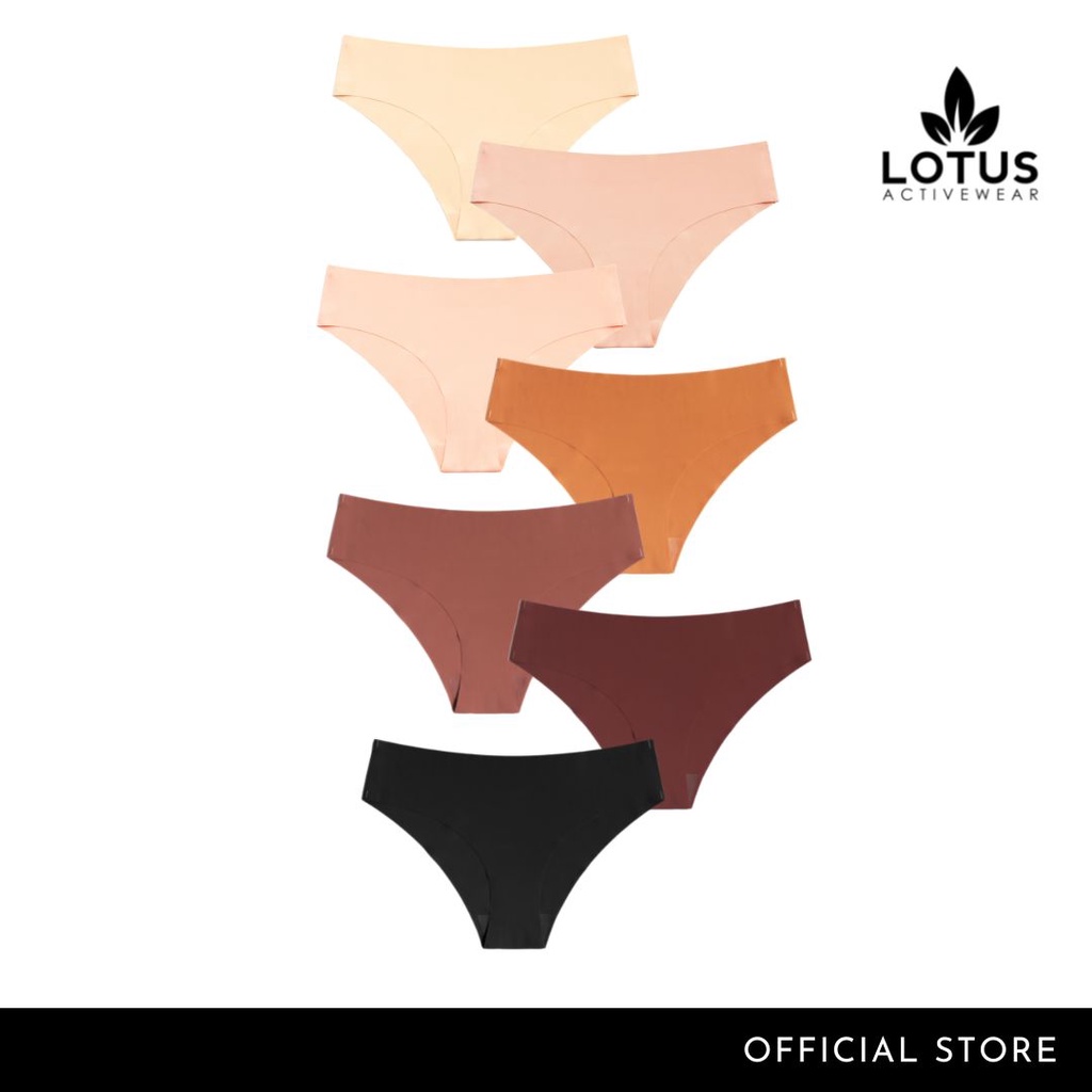 Lotus Activewear Core Collection: Seamless Silk Second Skin Underwear ...