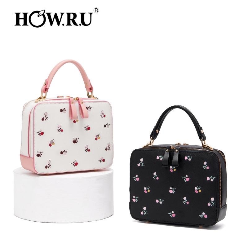 HOWRU BOX TYPE CHERRYBAG 2ZIPPER my | Shopee Philippines