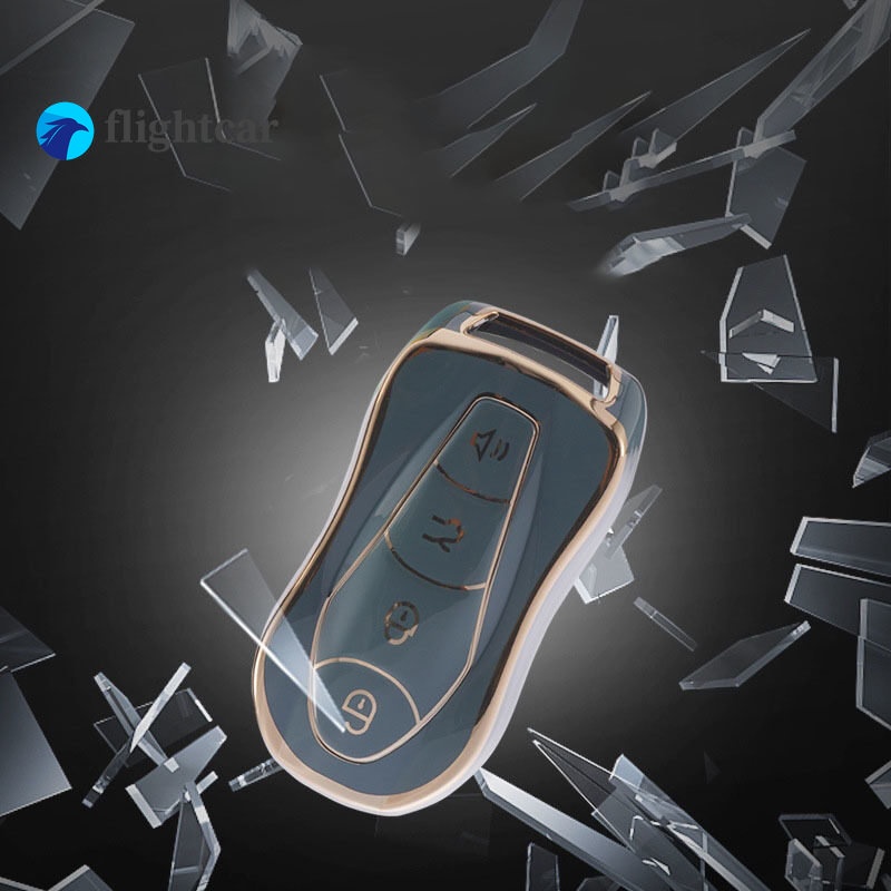 TPU Car Key Case Cover for Geely Tugella EPro Emgrand L S GS GL EV RS ...