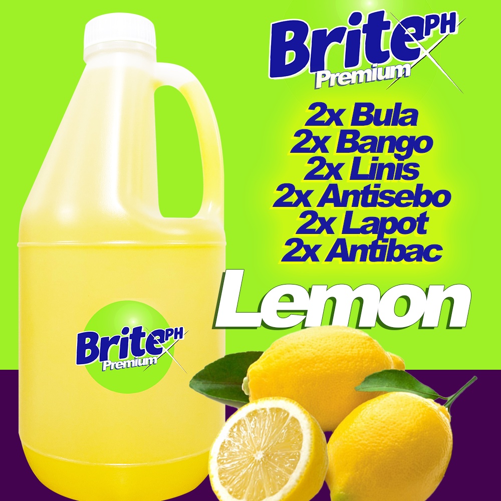 BritePH Premium Dishwashing Liquid (Lemon Yellow) | Shopee Philippines
