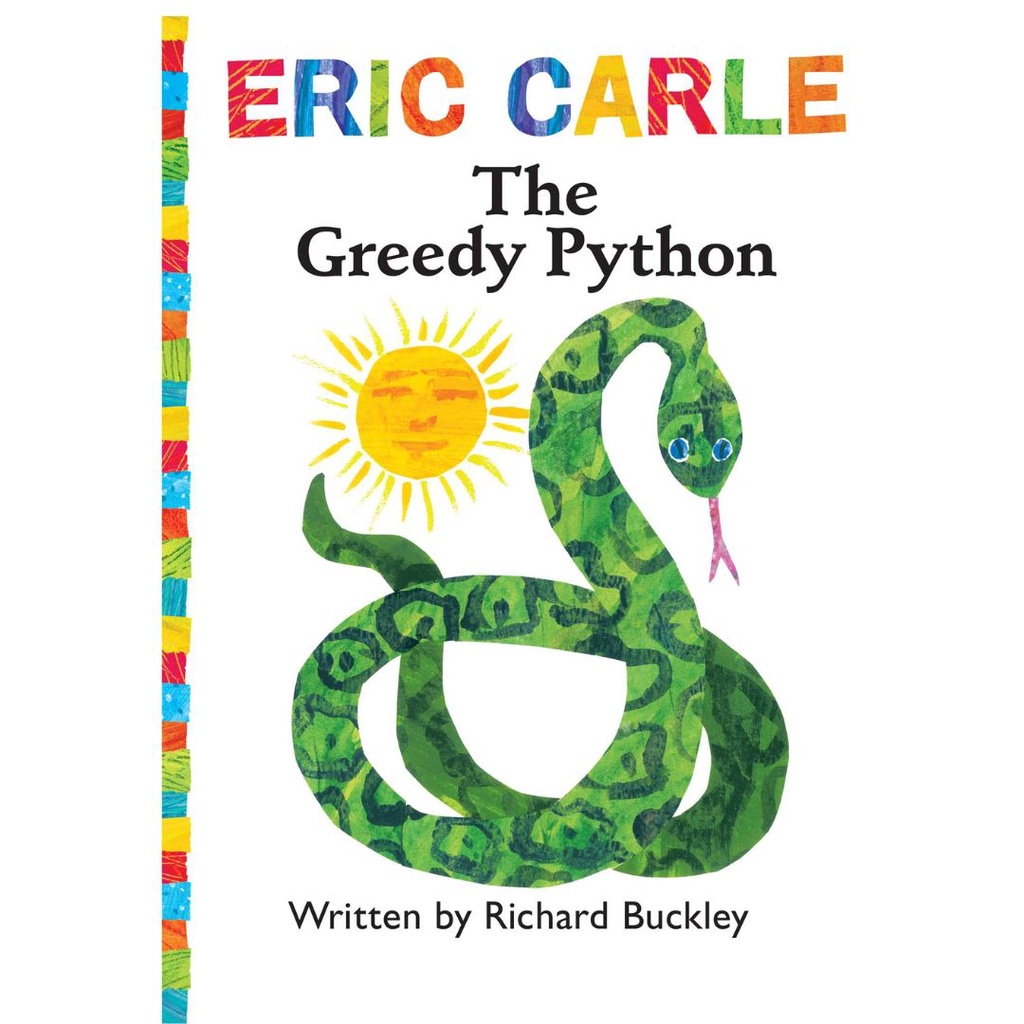 The Greedy Python by Eric Carle (brand new softcover) | Shopee Philippines