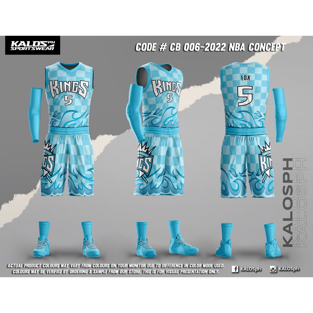 KALOSph NBA CONCEPT JERSEY SET CODE # CB 006-2022 | Shopee Philippines