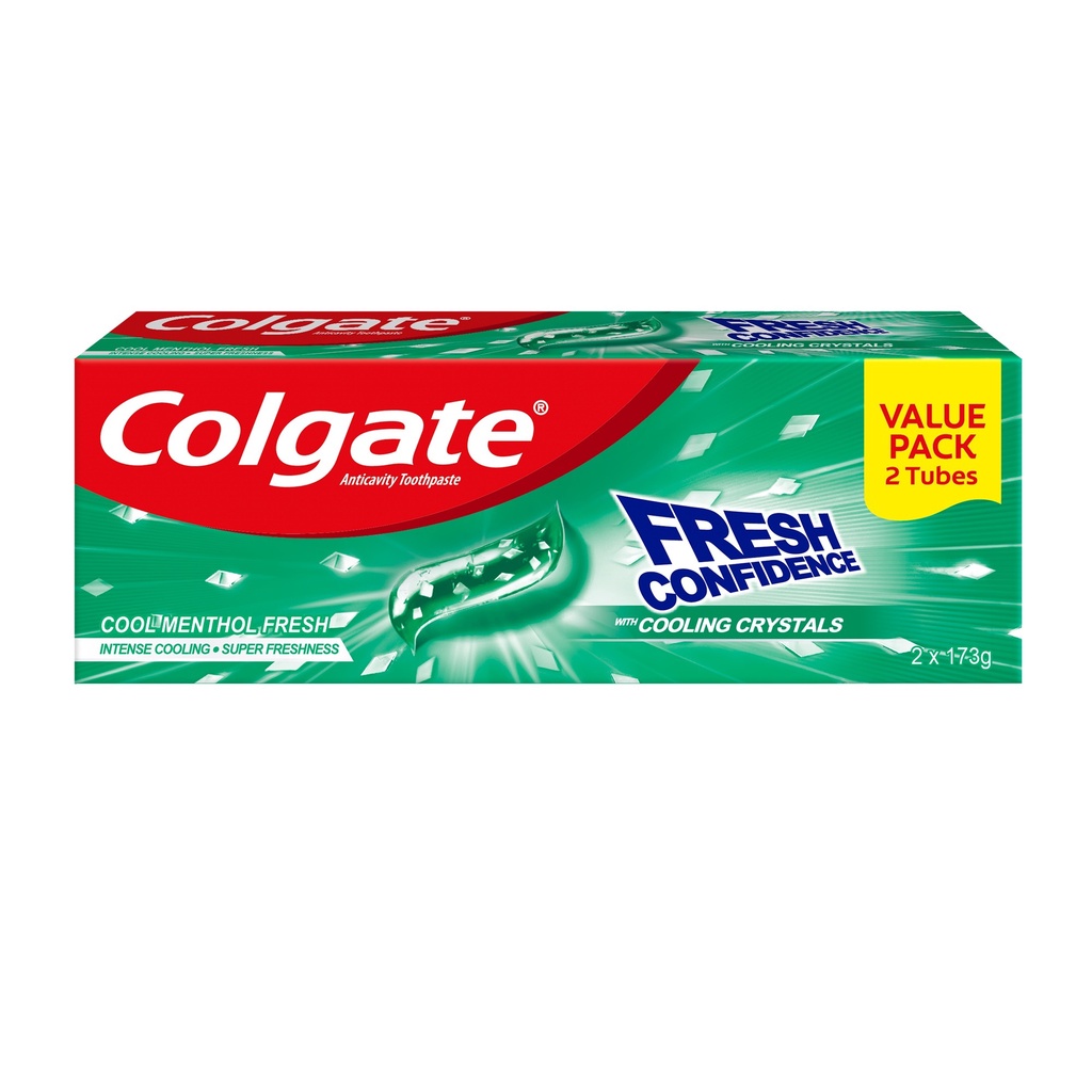 Colgate Toothpaste Cool Menthol Fresh Twin Pack 2x173g | Shopee Philippines