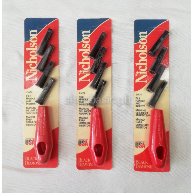 Original NICHOLSON File Handle & Insert | Shopee Philippines
