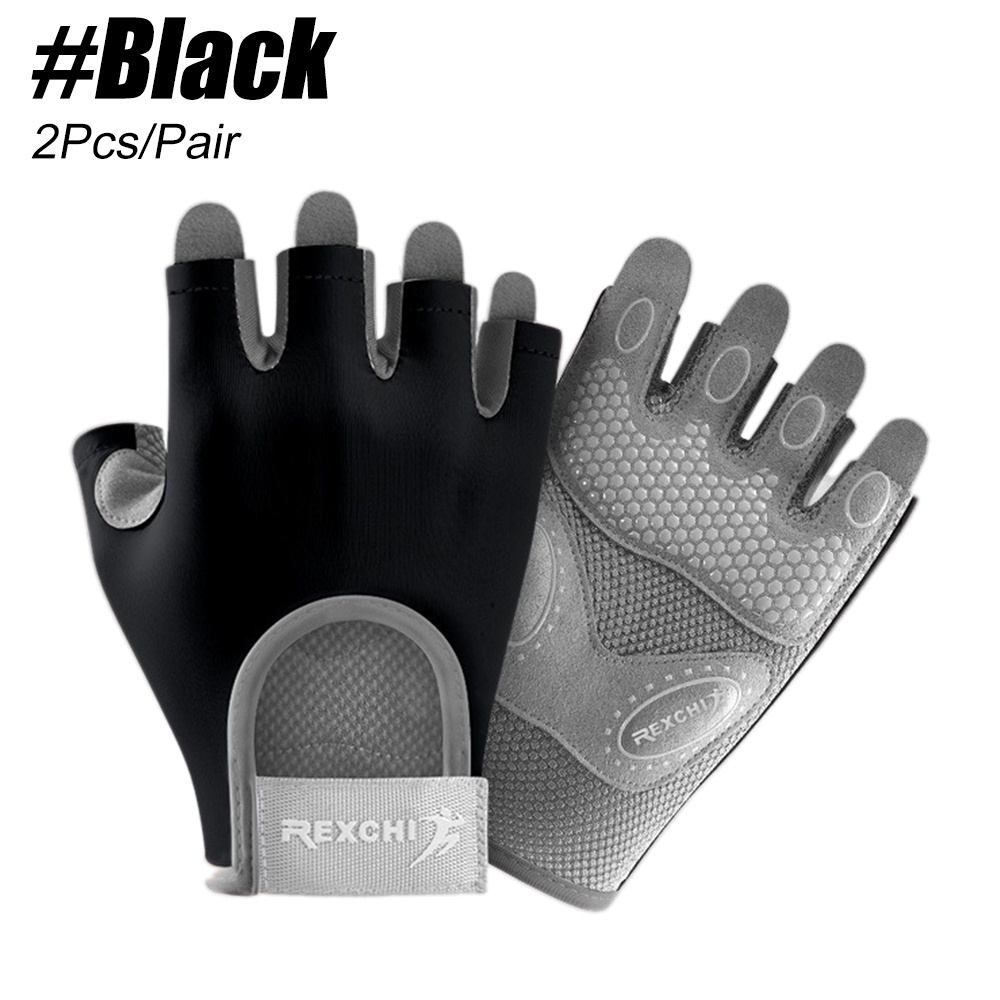 SPOSAFE 1Pair sports Cycling Work Out Gloves Gym Gloves for ...