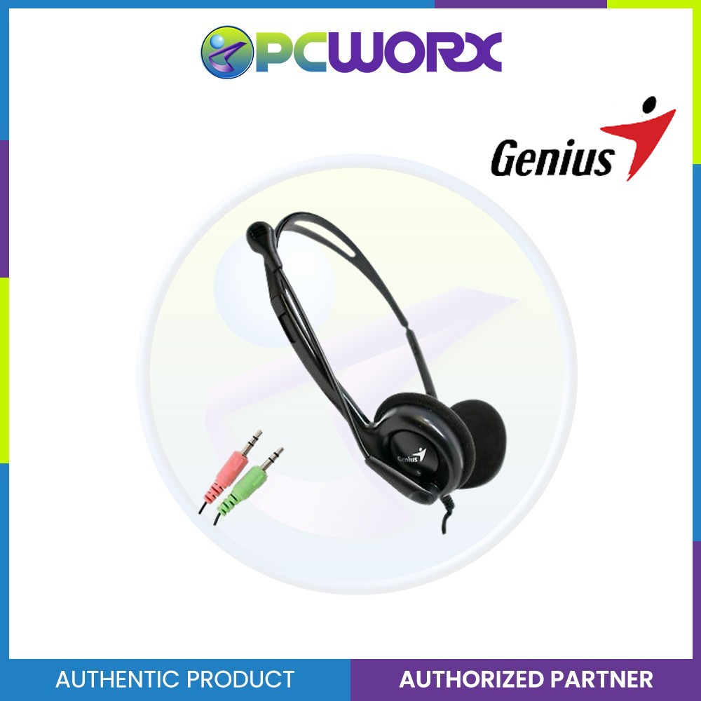Genius HS-200C Headset with Rotational Microphone | Shopee Philippines