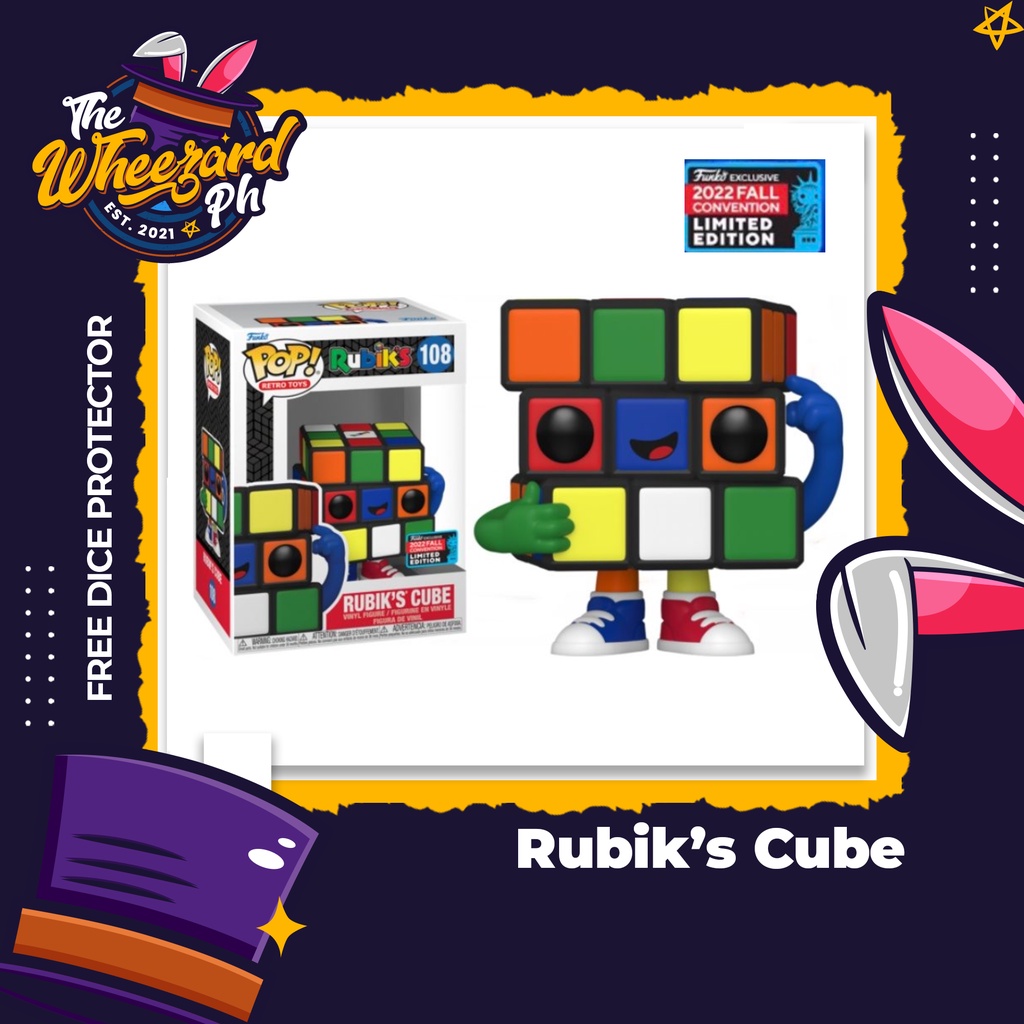 Funko Pop! Retro Toys: Rubik's Cube Fall Convention Exclusive 2022 with ...