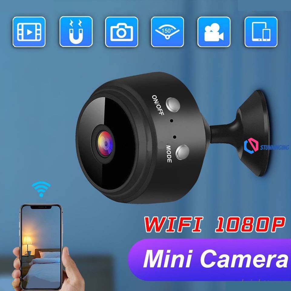 1080p Hd Wifi Mini A9 Camera Home Security Camera Night Vision Wireless ...