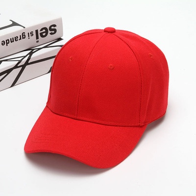 18 Color Plain Caps Unisex Adjustable Solid Color Baseball Cap | Shopee ...