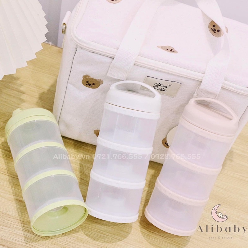 Moyuum Korean 3-Compartment Milk Dispenser Box | Shopee Philippines