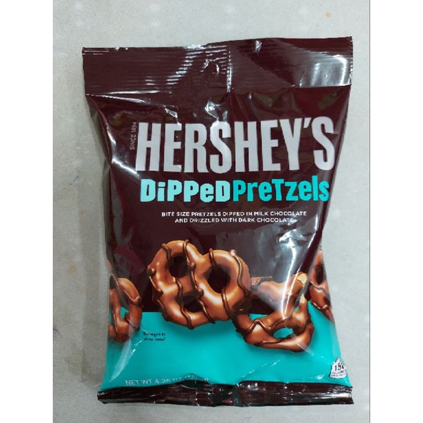 Hersheys Chocolate Chip Cookies 144g / Dipped Pretzels 120g /Lotte Chic ...