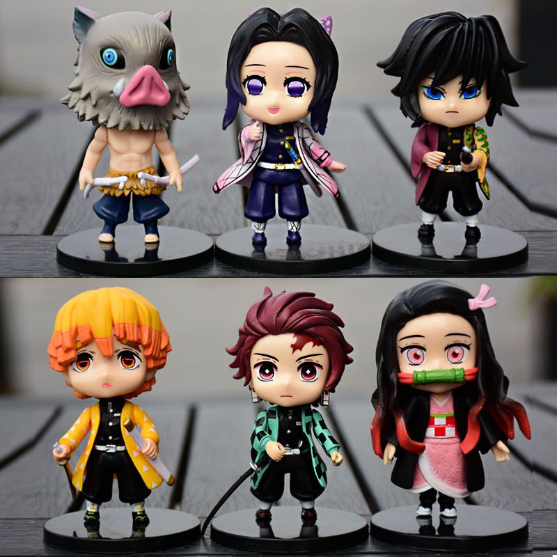 [Collection]Combo Model of 6 Demon Slayer Models - Extremely CUTE and ...
