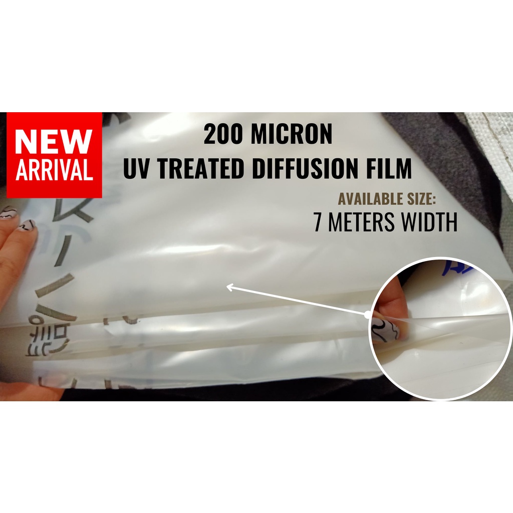 UV TREATED PE FILM 200 MICRONS (7 METERS WIDTH) | Shopee Philippines