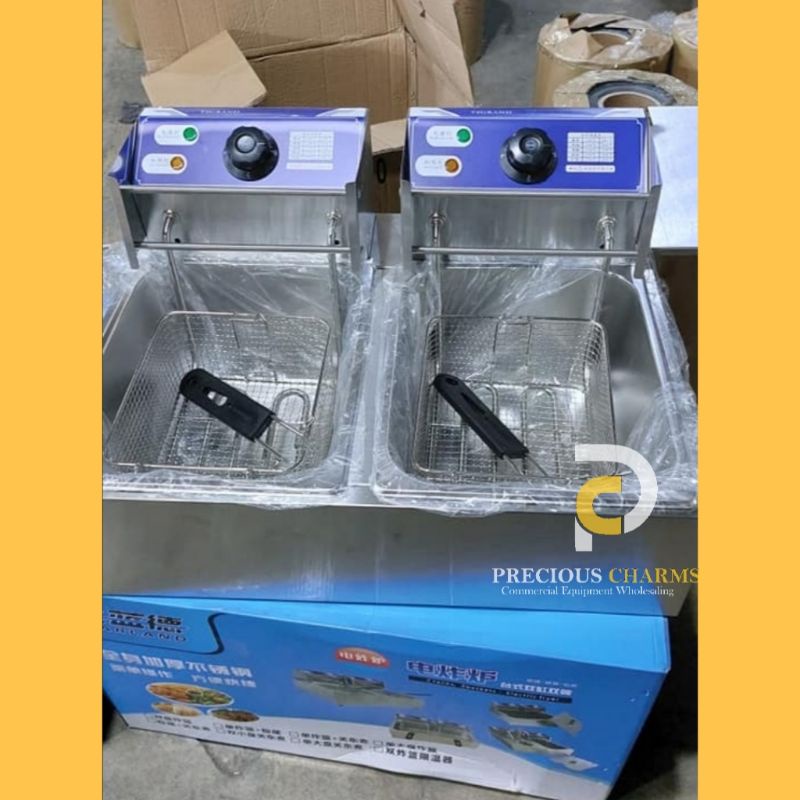 HEAVY DUTY ELECTRIC DEEP FRYER (COMMERCIAL GRADE) | Shopee Philippines