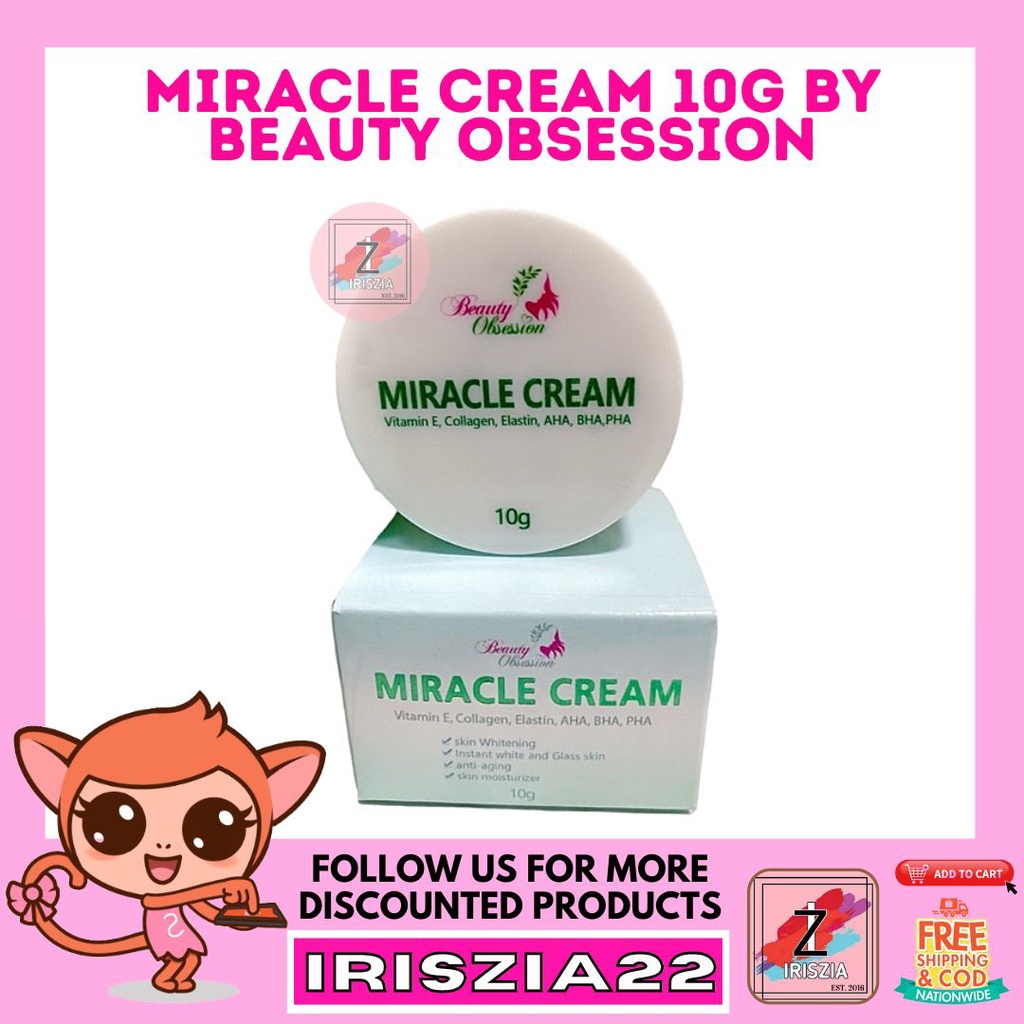 MIRACLE CREAM 10g by Beauty Obsession | Shopee Philippines