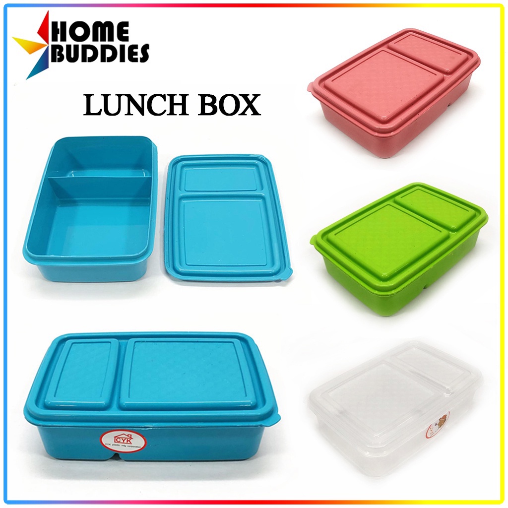 CYK705 Lunch Box With Divider Plasticware With Cover Food Container ...