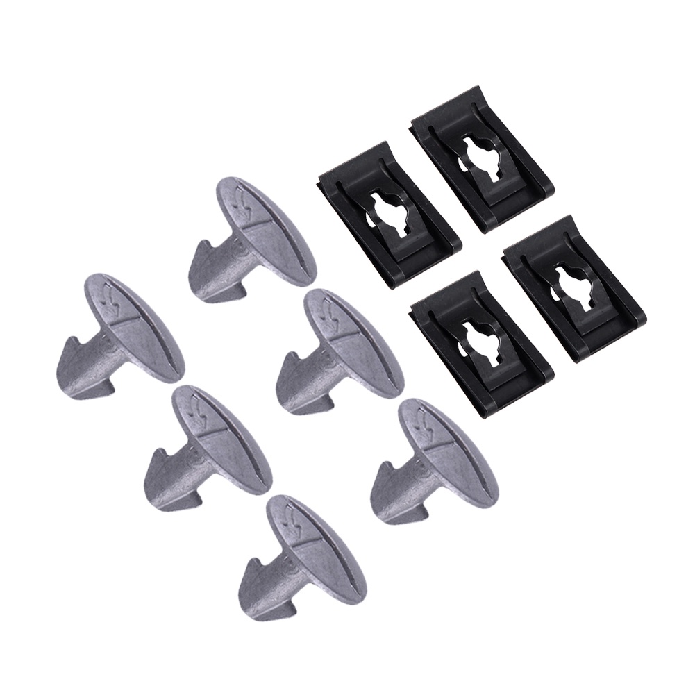 10Pcs Lower Engine Cover Pin Screw+Access Clip Fit For Honda Civic CRV ...