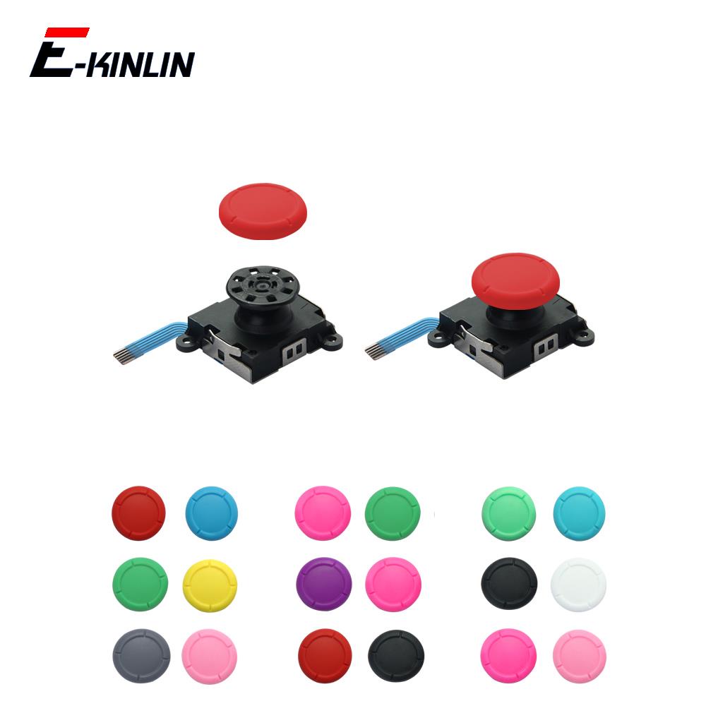 2pcs Colourful Joystick Cover Thumbstick Grip Cap Button Key Control ...
