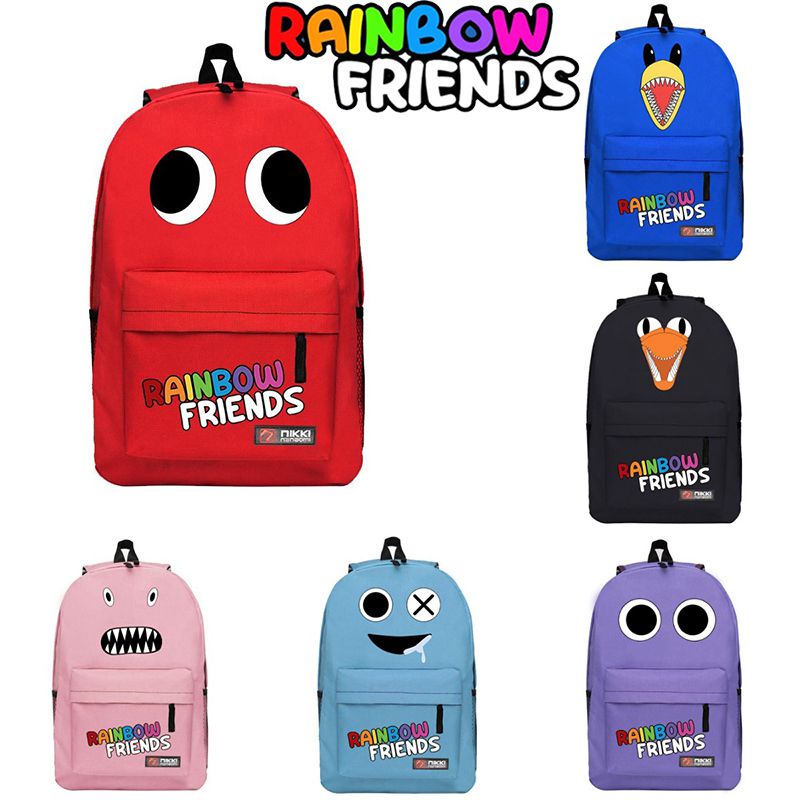 Roblox Rainbow Friends Backpack Rucksack Schoolbag Travel Kids Xmas ...